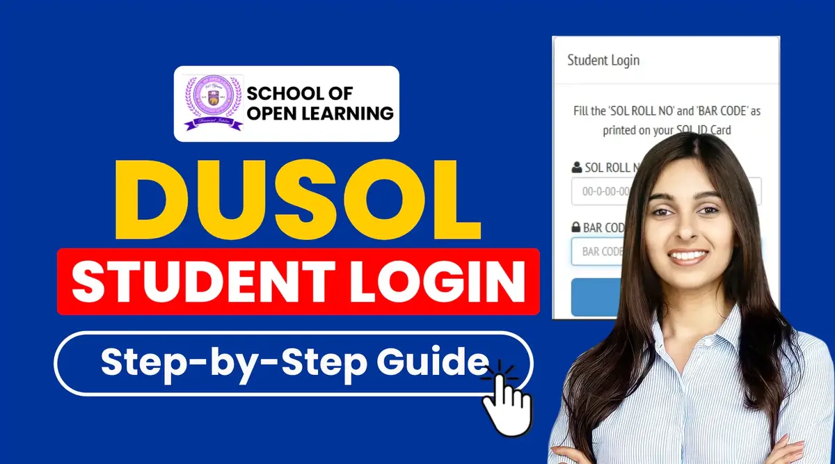 DU SOL Student Login 2026 – Step-by-Step Guide