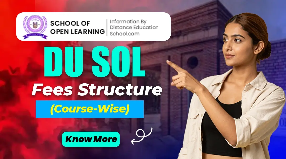 DU SOL Fees Structure 2026–27 (Course-Wise)